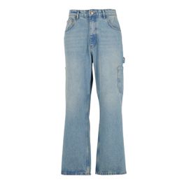 Bequeme Jeans 2Y STUDIOS "2Y Studios 2Y Eladan Worker Baggy Jeans", Herren, Gr. 31, Normalgr&ouml;&szlig;en, sandblau, 100% Baumwolle, unifarben, Jeans