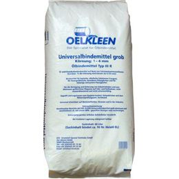 Universalbindemittel OEL-KLEEN, Typ III R, f&uuml;r Innen & Au&szlig;en, Granulatk&ouml;rnung 1-4 mm, grau, Volumen 40 l, 1 Sack