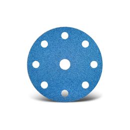 Menzer Klett-Schleifscheiben &Oslash; 150 mm K60 9-Loch Set 25 St&uuml;ck (231425060)
