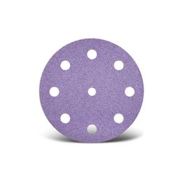 Menzer Klett-Schleifscheiben &Oslash; 125 mm K100 9-Loch VE 50 (230031100)