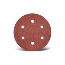 Menzer Klett-Schleifscheiben &Oslash; 150 mm K40 6-Loch Set 50 St&uuml;ck (231071040)