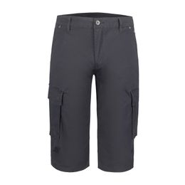 Outdoorhose Luhta "Luhta Capri hosen Bertby", Herren, Gr. 48, EURO-Gr&ouml;&szlig;en, anthrazit, Stoff, 97% Baumwolle, 3% Elasthan, Hosen Outdoorhose