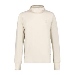 Funktionsshirt Icepeak "Icepeak Pullover Maquon", Herren, Gr. L, puder, Stoff, 89% Polyester, 11% Elasthan, normal, ohne Ausschnitt, Shirts Funktionsshirt