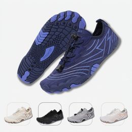 Barfu&szlig;schuh DOTALES "Flowstep Barfu&szlig;schuhe Damen & Herren, Flowstep Barfu&szlig;schuhe", Damen, Gr. 36, Normalschaft, dunkelblau, Synthetik, Textil, Schuhe Barfu&szlig;schuh Schn&uuml;rschuh, Das Original-Barfu&szlig; Sneaker, Minimalschuhe, Schnellverschluss