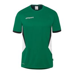 Trainingsshirt Uhlsport "Trainings-T-Shirt Equipe 29 Kids", M&auml;dchen, Gr. 116, gr&uuml;n (lagune, wei&szlig;, schwarz), Obermaterial: 100% Polyester Pol. recyc.., Shirts