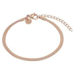 Armband Tom Tailor "Schmuck Geschenk Edelstahl Schlangenkettengliederung", ros&eacute;goldfarben, Armb&auml;nder, Damen, 20cm, Edelstahl, Armband