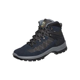 Wanderschuh Grisport "Schn&uuml;rstiefel", Damen, Gr. 44, blau (blau, grau), Obermaterial: 50% Rindsleder Leather cow. 50% Lammleder LEL., Schuhe Wanderschuh