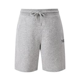 Shorts YEAZ "Shorts CHAX", Damen, Gr. L, US, grau, Obermaterial: 85% Baumwolle CO(Bio). 15% Polyester PES., Hosen Shorts