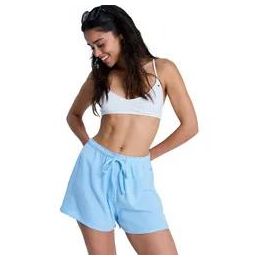 Shorts Roxy "Nazare Surf Spot", Damen, Gr. XS, airy blau, Obermaterial: 67% Walkfrottier, 33% Viskose;, Hosen Shorts