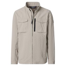 Sommerjacke Casamoda "Casamoda Sommerjacke uni", Herren, Gr. L, beige, 100% Polyamid, Jacken