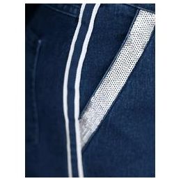 Bequeme Jeans Classic Basics, Damen, Gr. 26, Kurzgr&ouml;&szlig;en, blau, stone, washed, 81% Baumwolle, 17% Polyester, 2% Elasthan, unifarben, lang, Jeans
