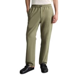 Marc O'Polo Chinohose MARC O'POLO DENIM "aus Bio-Baumwolle und Leinen", Herren, Gr. L, Normalgr&ouml;&szlig;en, chalky sage, Obermaterial: 60% Baumwolle, 40% Leinen, unifarben, relaxed fit normal, Hosen Chinohose