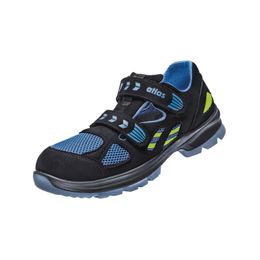 Sicherheitsschuh Atlas SCHUHE "4605 XP" Gr. 47, schwarz (schwarz, blau, gr&uuml;n), 47, Obermaterial: 100% Nylon NY., Schuhe
