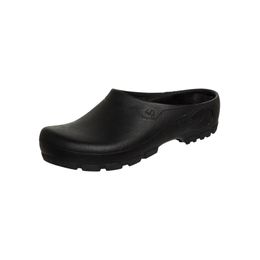 Clog SALIHA "Gartenclogs Multi Clog offen", Damen, Gr. 35, schwarz, Obermaterial: 100% Polyurethan PU., Schuhe Clog