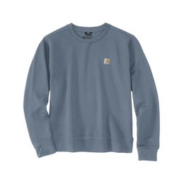 Kapuzenpullover Carhartt "Crewneck", Gr. M, blau, Obermaterial: 100% Baumwolle CO., Pullover Kapuzenpullover
