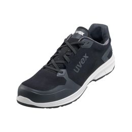 Sicherheitsschuh Uvex "1 sport Halbschuh" Gr. 39, schwarz, 39, Obermaterial: 100% sonstige Fasern AF., Schuhe