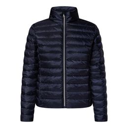 Steppjacke Zero "Damen mit Stehkragen", Damen, Gr. 34, deep sky, Web, Obermaterial: 100% Polyamid. Futter: 100% Polyamid. F&uuml;llung:, gl&auml;nzend, figurbetont, Jacken Steppjacke