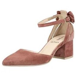 Pumps Nero Giardini "Nero Giardini Pumps Veloursleder", Damen, Gr. 41, rosa, Veloursleder, Schuhe Pumps