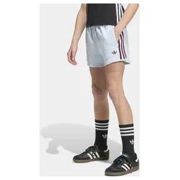 Shorts Adidas ORIGINALS "3-STREIFEN SPRINTER", Jungen, Gr. 176, N-Gr, crystal sky,, Obermaterial: 70% Baumwolle, 30% Polyester, Hosen Shorts