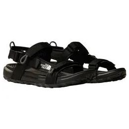 Outdoorsandale The North Face "M EXPLORE CAMP SANDAL", Herren, Gr. 46, tnf schwarz, tnf schwarz, Textil, Schuhe Outdoorsandale, zuverl&auml;ssiger Grip auf jedem Untergrund