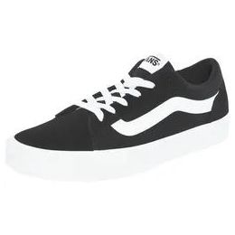 Sneaker Vans "Vero LS", Herren, Gr. 41, schwarz, wei&szlig;, Leder, Schuhe Sneaker