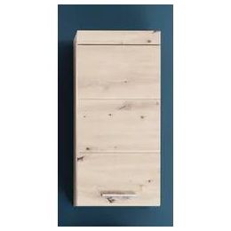 H&auml;ngeschrank Welltime "Avena", asteichefarben, B:37cm H:77cm T:23cm, Schr&auml;nke, H&auml;ngeschrank, Badschrank mit 1 T&uuml;r & 1 Boden - (B/T/H) 37/23/77 cm