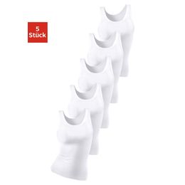 Unterhemd Petite Fleur, Damen, Gr. 32 (32), N-Gr, wei&szlig;, Doppelripp, Obermaterial: 100% Baumwolle, unifarben, k&ouml;rpernah, tiefer Rundhals, Unterhemden Unterhemd, weiche Doppelripp-Qualit&auml;t, tiefer Rundhalsausschnitt