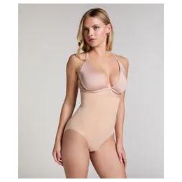 Hunkem&ouml;ller Shapingslip HUNKEM&Ouml;LLER "Nahtloser, hoch taillierter Slip Rio", Damen, Gr. S, beige, 88% Polyamid, 12% Elasthan, Unterhosen