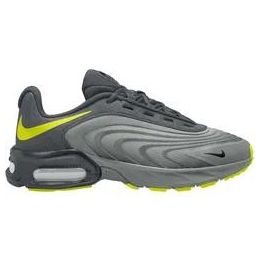 Sneaker Nike SPORTSWEAR "Air Max Fire", Herren, Gr. 42, lt smoke grau, neon gelb, iron grau, Synthetik, Textil, Schuhe Sneaker, inspiriert vom Design des Air Max TN