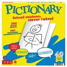 Spiel Mattel GAMES "Pictionary Core", bunt, Spiele, Kinder, Kunststoff, Papier
