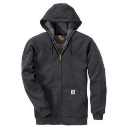 Funktions-Kapuzensweatjacke Carhartt "Sweat", Herren, Gr. S, dunkelgrau, Obermaterial: 50% Baumwolle CO. 50% Polyester PES., Sweatjacken