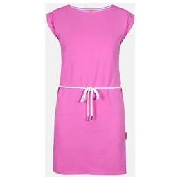 Minikleid SALZHAUT "Kurzes Kleid (Mini) USSELIG - UNI", Damen, Gr. 3XL, EURO, rosa (blossom), Obermaterial: 92% Elasthan EL. 8% Elasthan EL., Kleider Minikleid