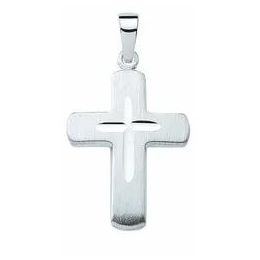 Adelia&acute;s Kettenanh&auml;nger ADELIA ́S "Kreuzanh&auml;nger 925 Silber &ndash; Silberanh&auml;nger Kreuz", silber, Schmuckanh&auml;nger, Damen, Silber 925 (Sterlingsilber), Kettenanh&auml;nger, Silberanh&auml;nger Kreuz