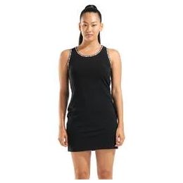 Sommerkleid arena "W arena SOLID DRESS", Damen, Gr. XS, N-Gr, schwarz, Obermaterial: 90% Baumwolle, 10% Elasthan, Kleider Sommerkleid