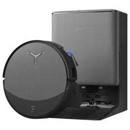 Ecovacs Nass-Trocken-Saugroboter "DEEBOT T90 PRO OMNI (Black)", schwarz, B:35,3cm H:9,5cm T:35,1cm, Saugroboter, Saug-und Wischroboter mit All-in-One Station und 30.000 Pa Saugkraft