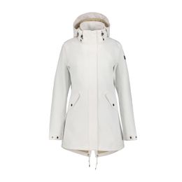 Outdoorjacke Icepeak "Icepeak Jacke Addis", Damen, Gr. 36, naturwei&szlig;, Stoff, 100% Polyester, normal, Jacken Outdoorjacke