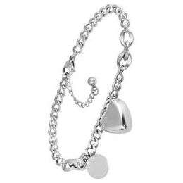 Adelia&acute;s Kettenanh&auml;nger ADELIA ́S "Damen Anh&auml;nger &ndash; Herzanh&auml;nger aus Edelstahl", silber, Schmuckanh&auml;nger, Damen, Edelstahl, Kettenanh&auml;nger, Eine sch&ouml;ne Geschenkidee f&uuml;r jeden Anlass