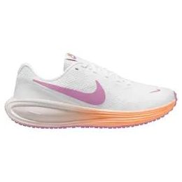 Laufschuh Nike "Revolution 8", Damen, Gr. 40,5, wei&szlig;, lt magenta, orange pulse, Synthetik, Textil, Schuhe Laufschuh
