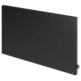 VASNER Elektro-Heizk&ouml;rper "Konvi schwarz 900 W", schwarz, B/H/T: 100cm x 60cm x 4,3cm, 900 W, rechts, Heizk&ouml;rper, Hybrid Infrarotheizung mit Thermostat