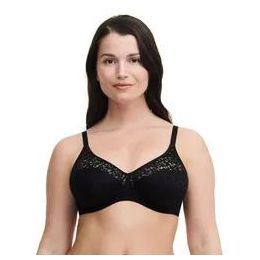 B&uuml;gel-BH Chantelle "NORAH", Damen, Gr. 85, Cup D, schwarz, Obermaterial: 71% Polyamid, 29% Elasthan, BHs B&uuml;gel-BH, weiche Spitze, blickdichtes Gewebe