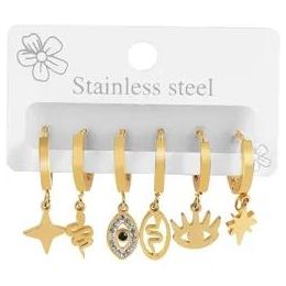 Adelia&acute;s Kettenanh&auml;nger ADELIA ́S "Damen Anh&auml;nger &ndash; Anh&auml;nger aus Edelstahl", gold, Schmuckanh&auml;nger, Damen, Edelstahl, Kettenanh&auml;nger, Perfekt als Geschenk f&uuml;r besondere Menschen