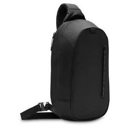 Rucksack Nike "NK NSW COMMUTE SLING BAG", schwarz, schwarz, anthrazit, Rucks&auml;cke, Herren, Obermaterial: 100% Nylon, Rucksack, f&uuml;r Erwachsene, sportlicher Stil, aus Nylon, mit Hauptfach