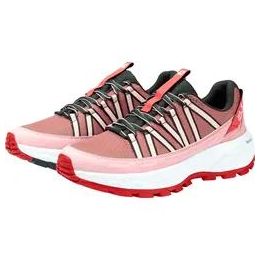 Wanderschuh Jack Wolfskin "WILD HIKE TEXAPORE LOW W", Damen, Gr. 40,5, rosegarden, Synthetik, Schuhe Wanderschuh, wasserdicht, Trekkingschuh