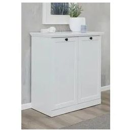 Schuhkommode Home Affaire "&Ouml;rebro", wei&szlig;, B:81cm H:88cm T:41cm, FSC-zertifizierter Holzwerkstoff, Sideboards, Schuhkommode, zeitloser Landhausstil