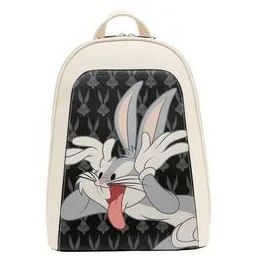 Tagesrucksack DOGO "Tidy Bag Rucksack Playful Bugs Damen Backpack", Damen, beige, Lederimitat, Rucks&auml;cke