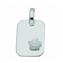 Adelia&acute;s Kettenanh&auml;nger ADELIA ́S "Medaille Amor 925 Silber &ndash; Silberanh&auml;nger Amor", silber, Schmuckanh&auml;nger, Damen, Silber 925 (Sterlingsilber), Kettenanh&auml;nger, Silberanh&auml;nger Amor