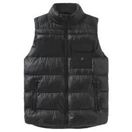 Steppweste 883POLICE "883 Police YANTS GILET", Herren, Gr. S, schwarz, 100% Polyester, Westen Steppweste