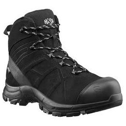 Arbeitsschuh HAIX "Black Eagle Safety 53 mid" Gr. 10,5, schwarz, 10.5, Obermaterial: 100% Rindsleder Leather cow., Schuhe, Arbeitsschuh
