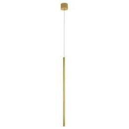NOVA LUCE LED-H&auml;ngeleuchte "ELETTRA", gold, 1, &Oslash; 1,5cm H: 60cm, 1 Stk., Leuchten