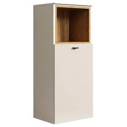 Unterschrank Welltime "San Pedro", kaschmir und eiche, B:40cm H:95cm T:31cm, Schr&auml;nke, Unterschrank, Standschrank mit Soft-Close Funktion - (B/T/H) 40/31/95 cm